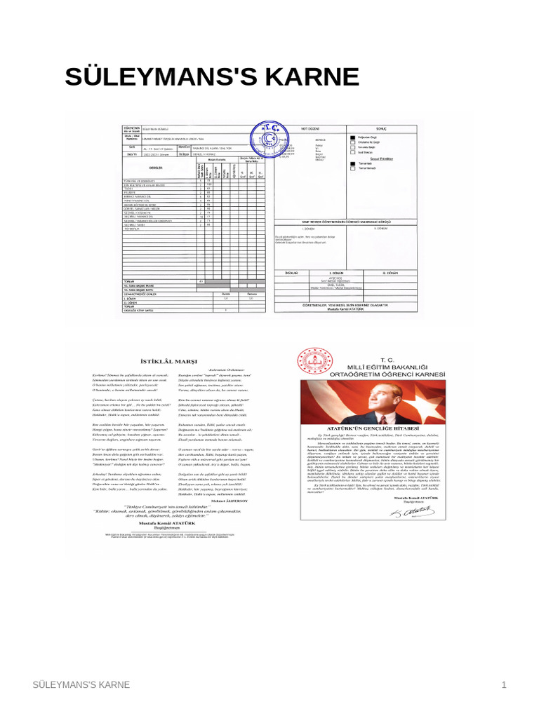 Sleymanss Karne | PDF