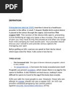 IUD Insertion Consent Form | PDF | Birth Control | Vagina