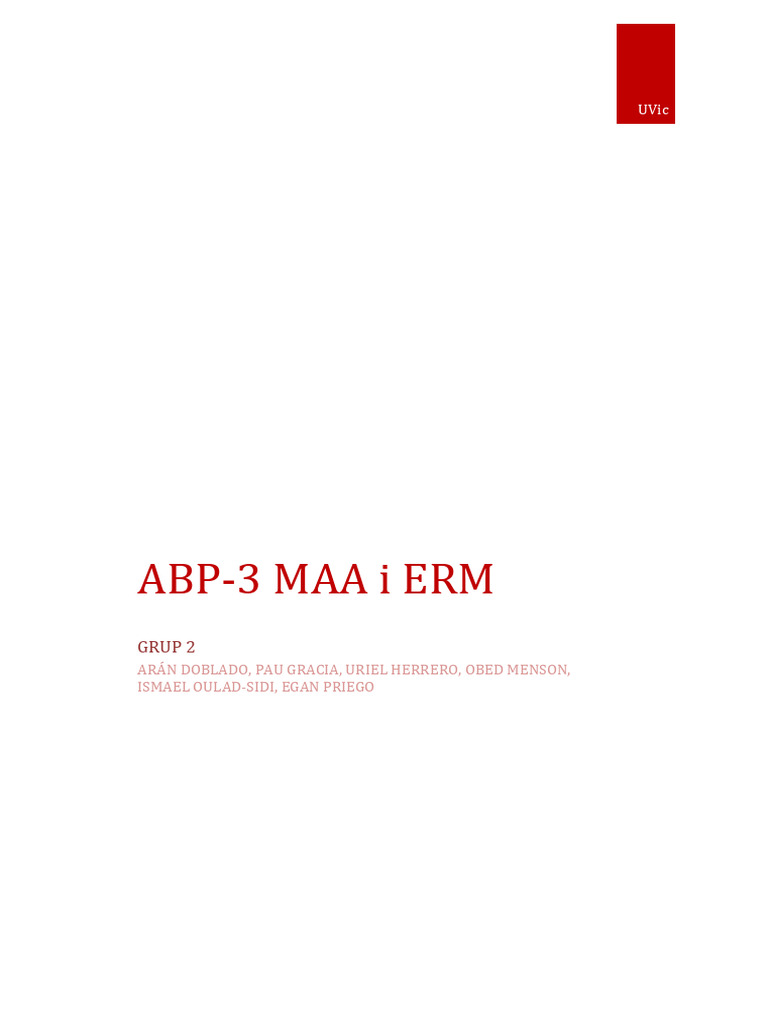ABP-3 - ERM MAA | PDF