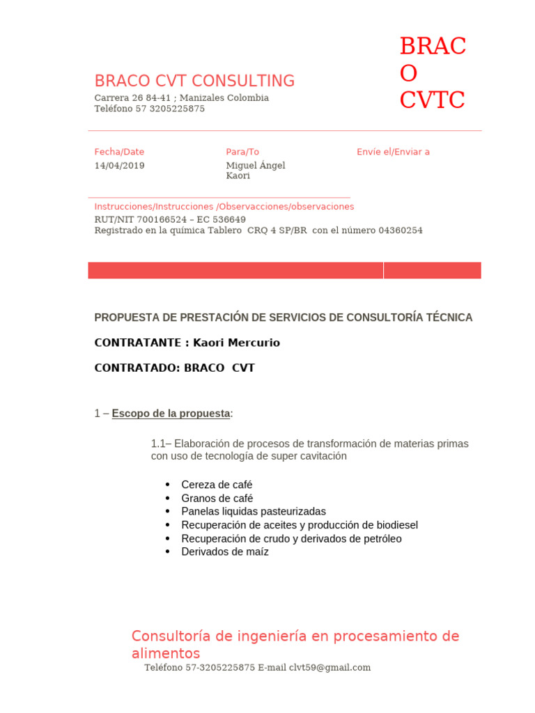 Services Agreement Kaori | PDF