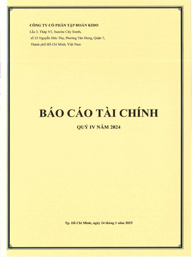 KDC-BCTC Rieng Q4.2024 (V) | PDF