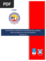 Activar Correo Institucional UNESUM | PDF