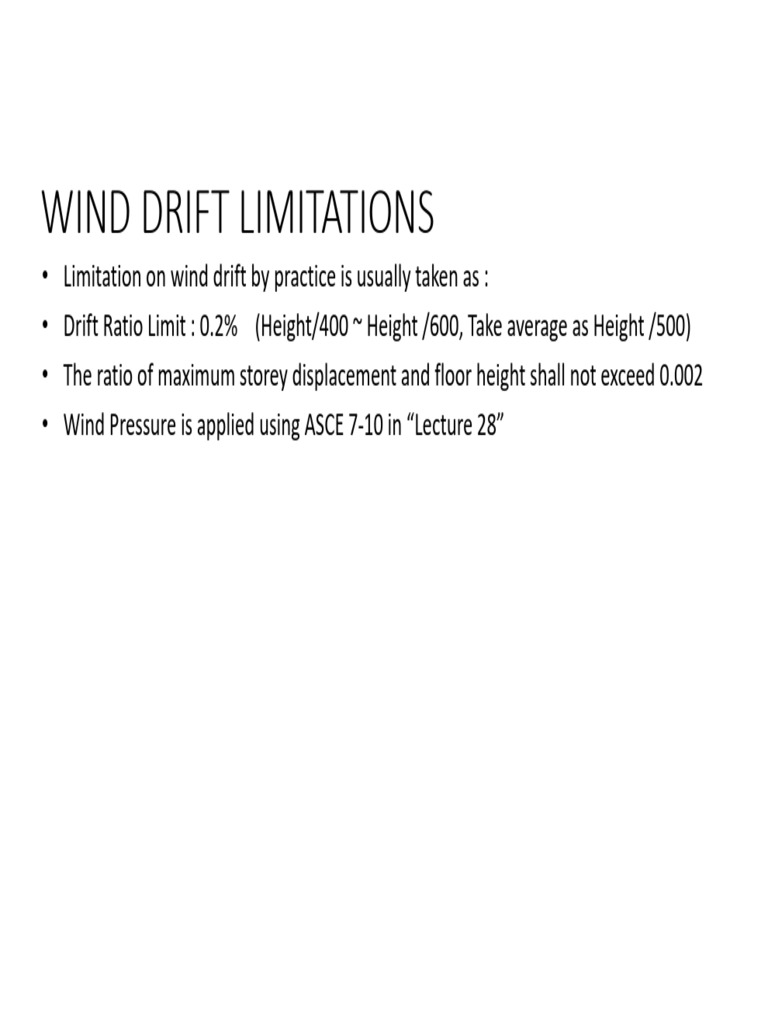 Wind Drift | PDF