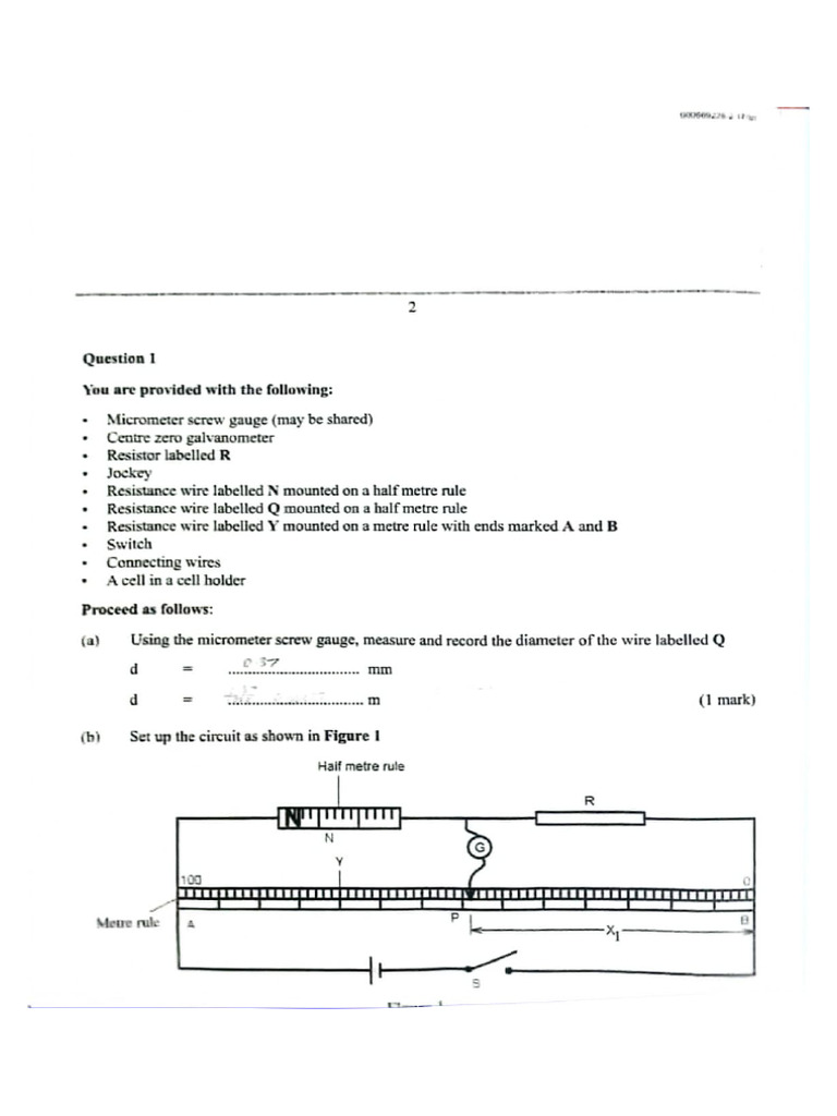Physics Pp3 2024 | PDF