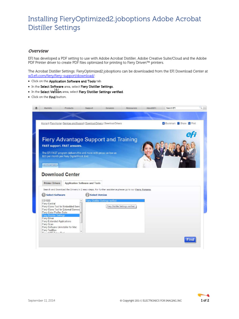 Efi Fiery Installing Fieryoptimized2 or en Us | PDF | Software | Computing