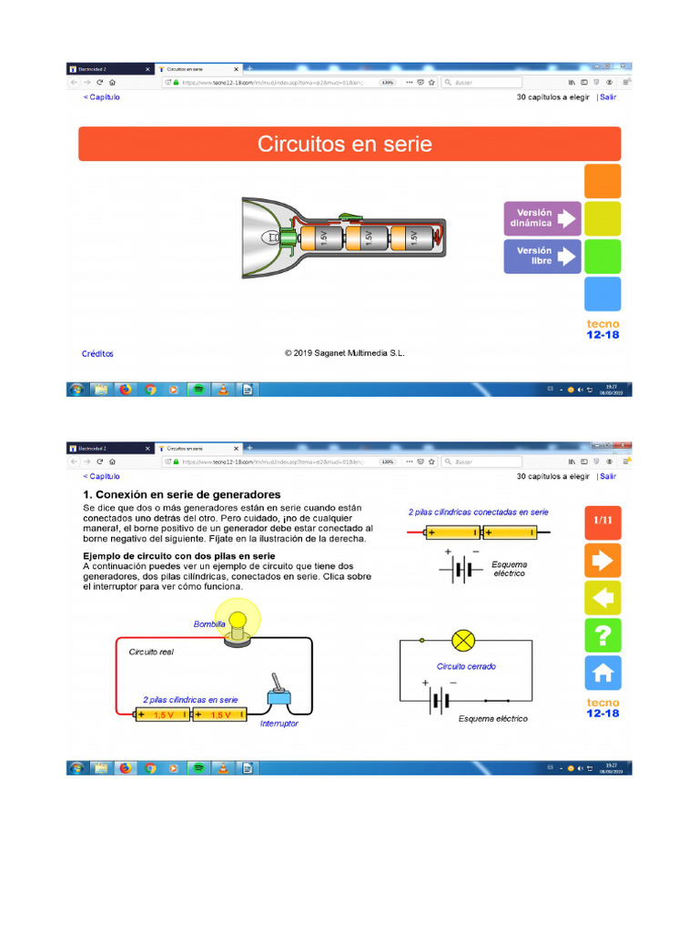 Circuitos en Serie. | PDF