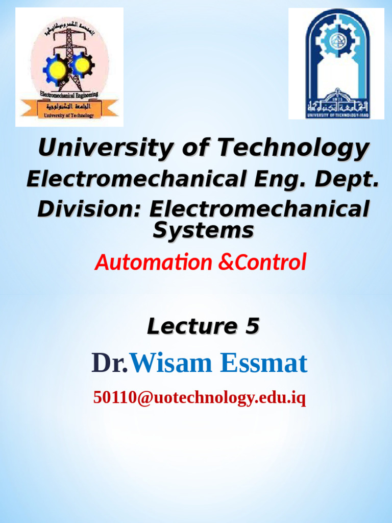 5 | PDF | Control Theory | Applied Mathematics