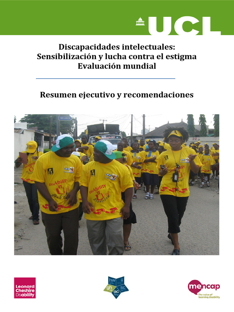 Actitudes Hacia Di Mundo Exec Summary | PDF | Invalidez | Inclusión ...