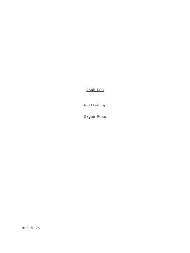 Jane Doe | PDF