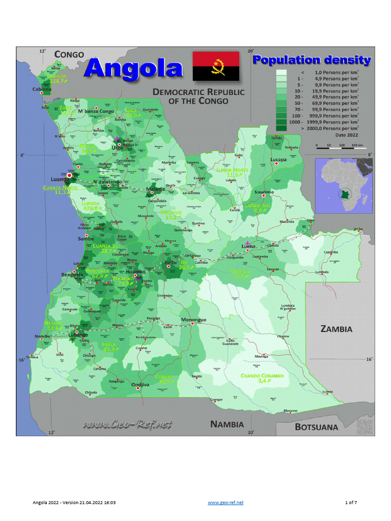 Angola Population PDF | PDF