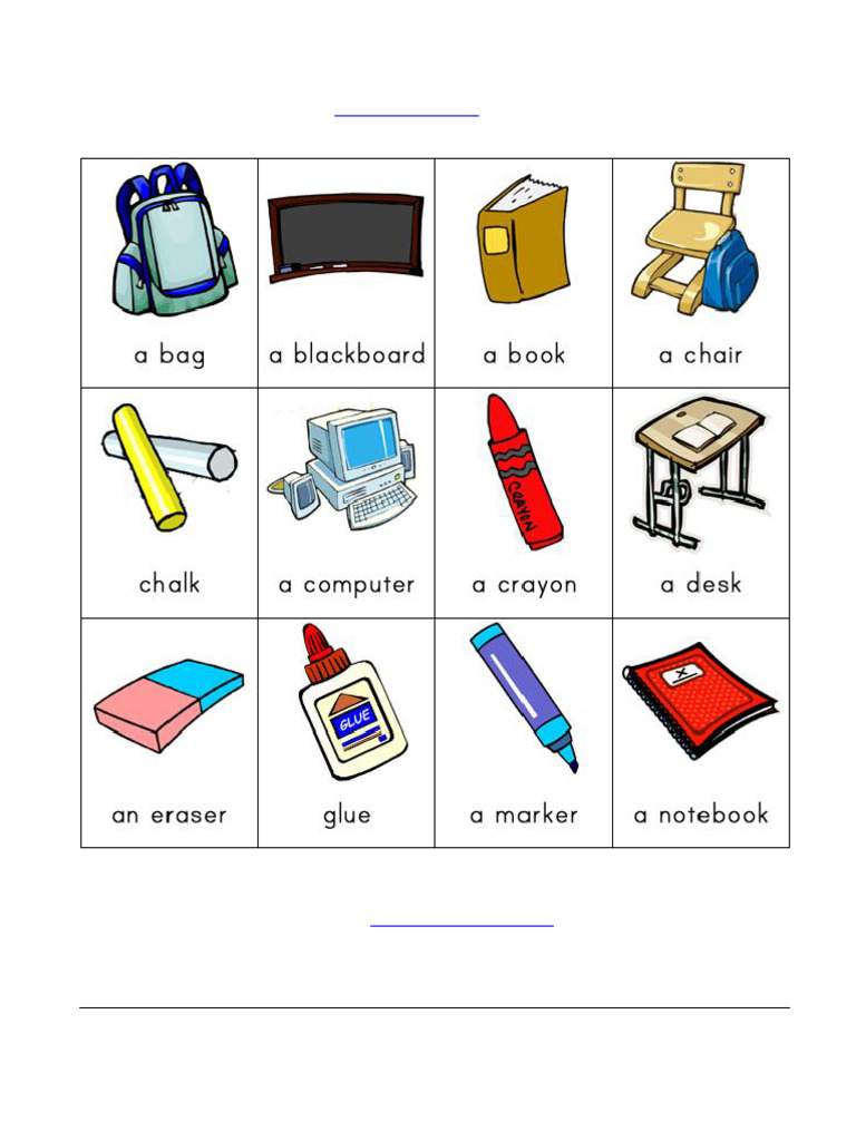 School Supplies | PDF