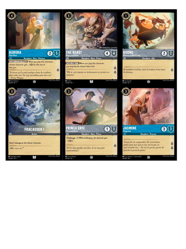 Lorcana 2-Combinado | PDF