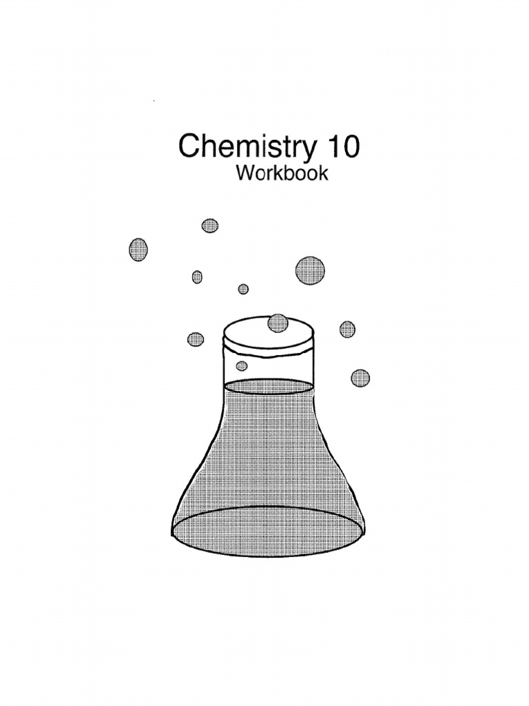 Chemistry Workbook | PDF