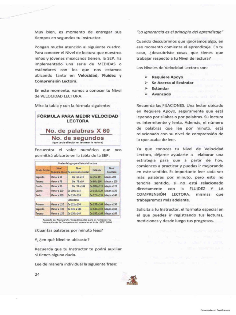 Documentos de comprensión lectora. | PDF