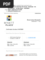Hyatt Friends & Family Discount Guide | PDF | Hotel