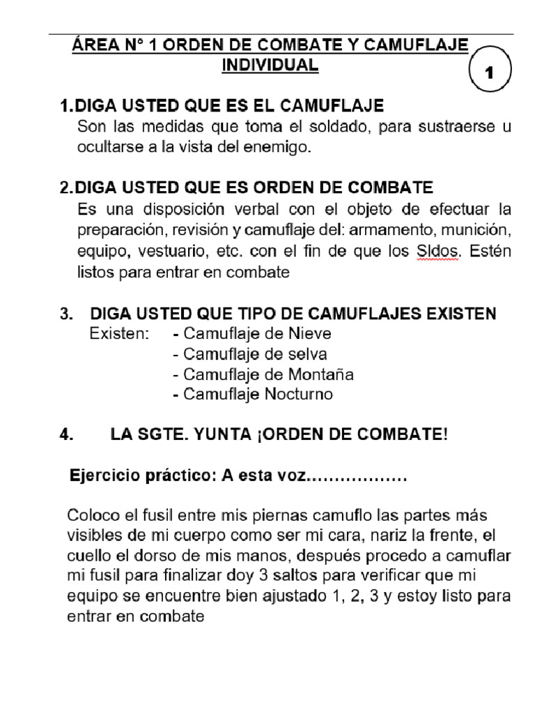 Banco de Preguntas Policia Militar CHRIS | PDF