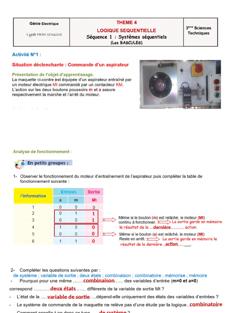 Bascules 2024-2025 | PDF | Mémoire informatique | Données informatiques