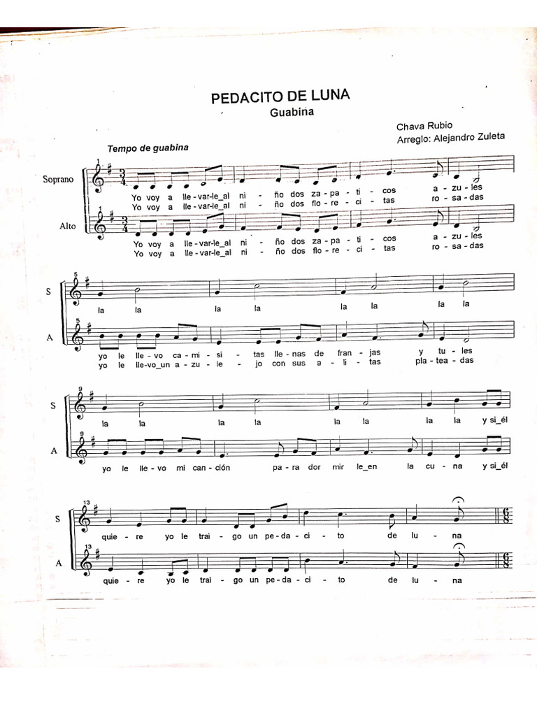 Pedacito de Luna | PDF