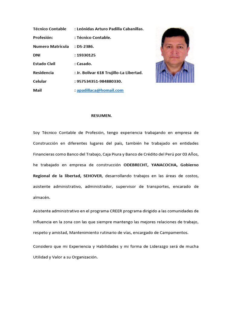 CV Arturo | PDF | Bancos | Servicios financieros