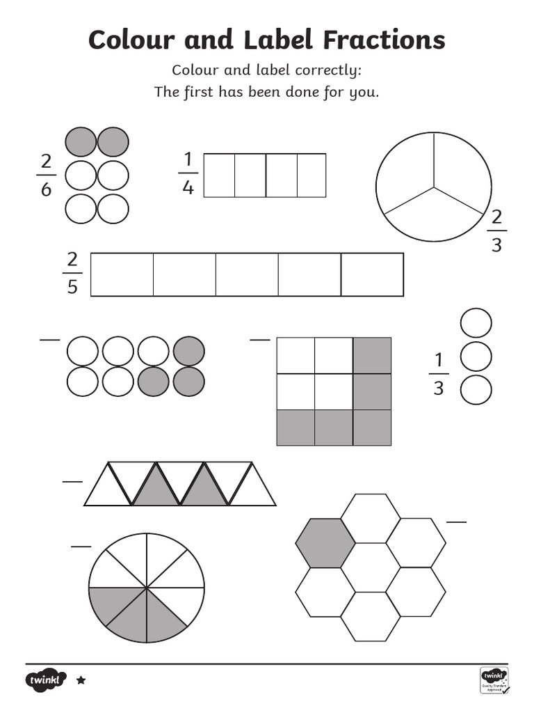 Colour and Label Fractions | PDF