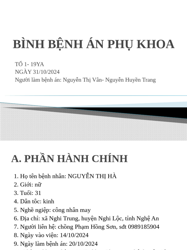 Bình Bênh Án PH Khoa | PDF