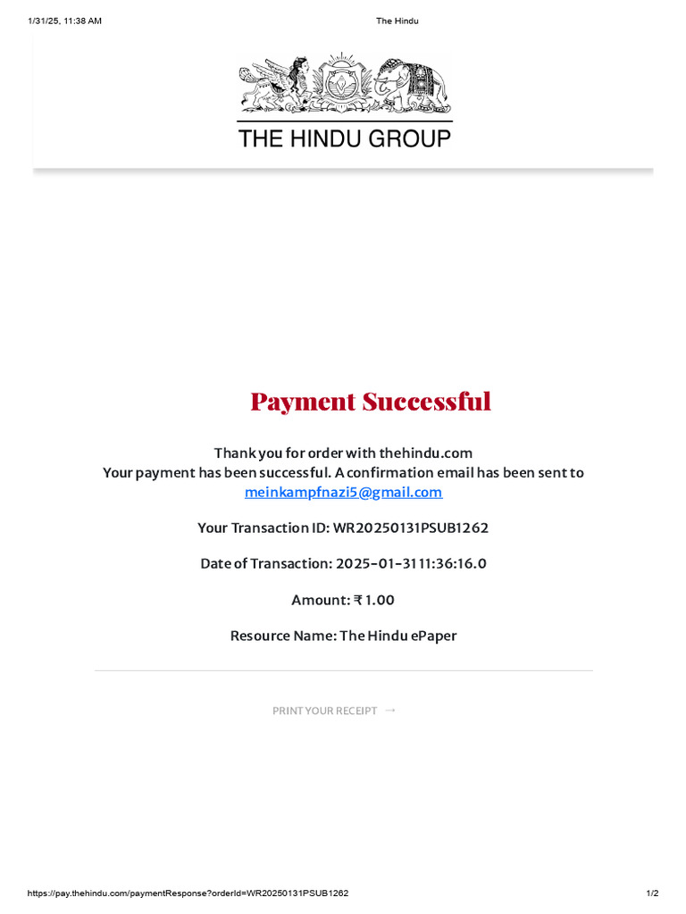 The Hindu | PDF