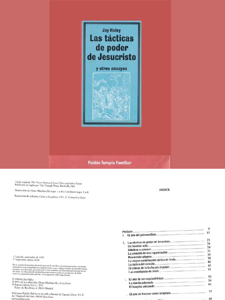 Haley Jay Las Tacticas de Poder de Jesuc | PDF