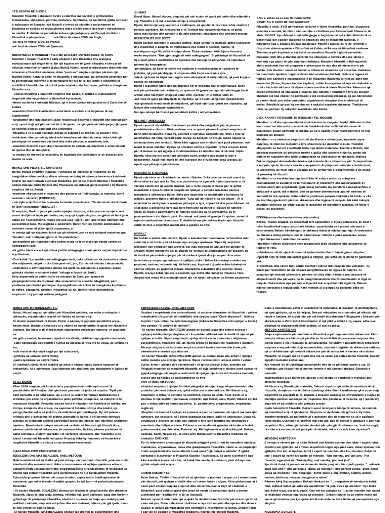 Filozofi 11 shenime | PDF