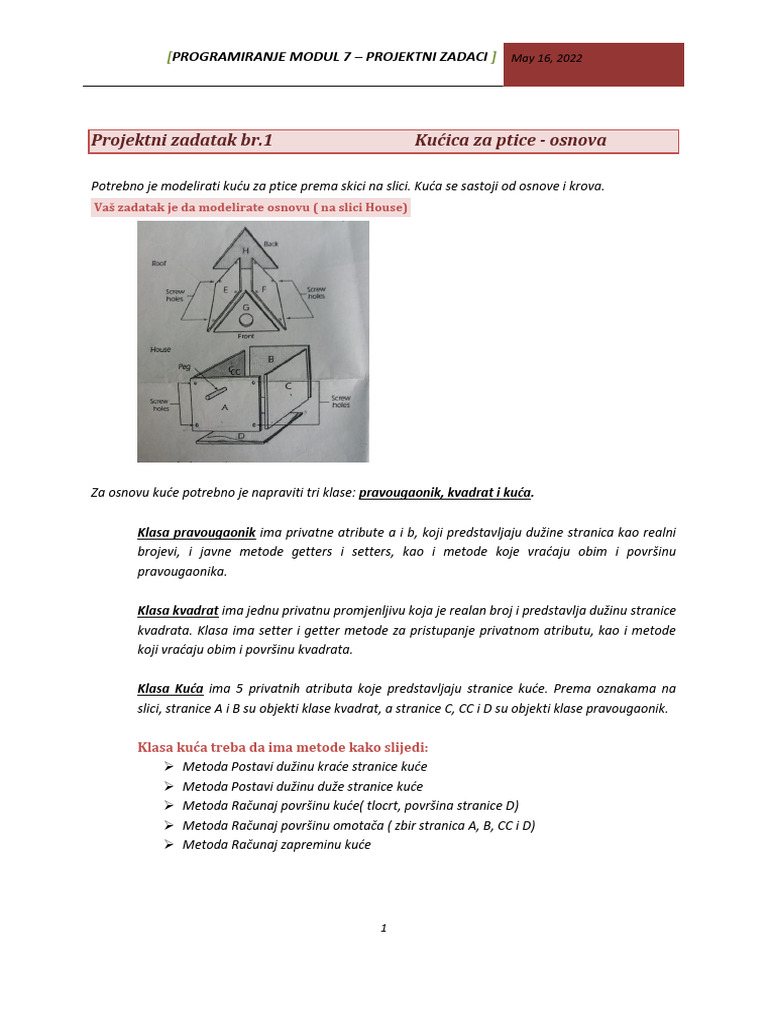 Projektni Zadaci 3T - 2022 | PDF