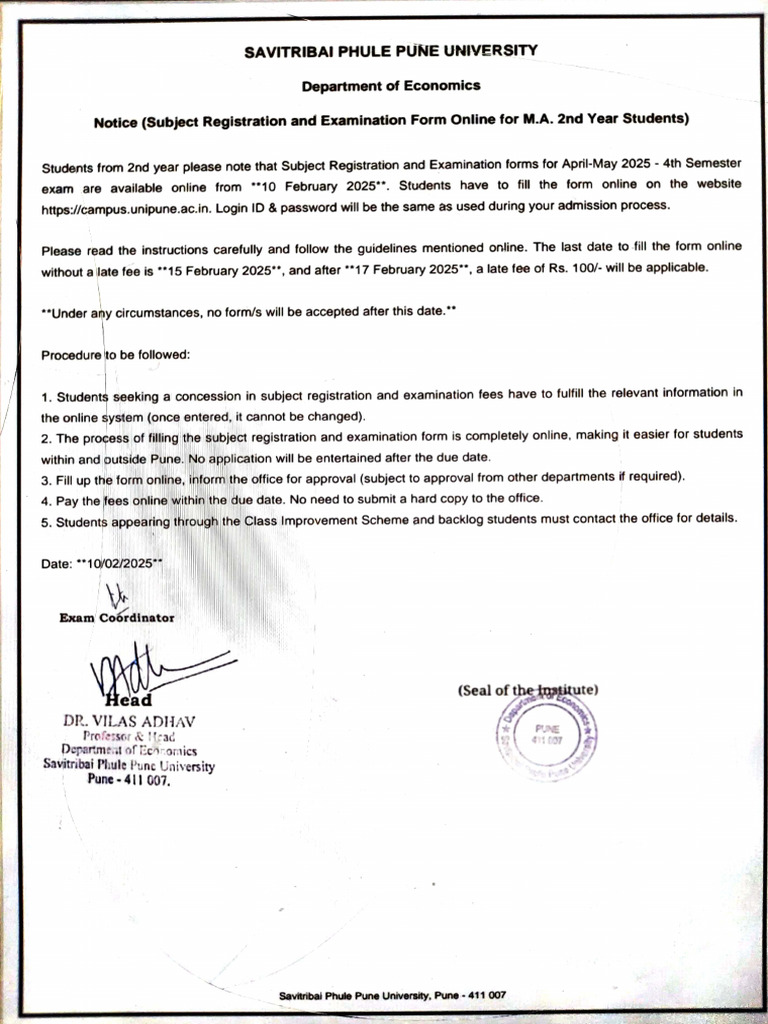 Notice Subject Registration and | PDF