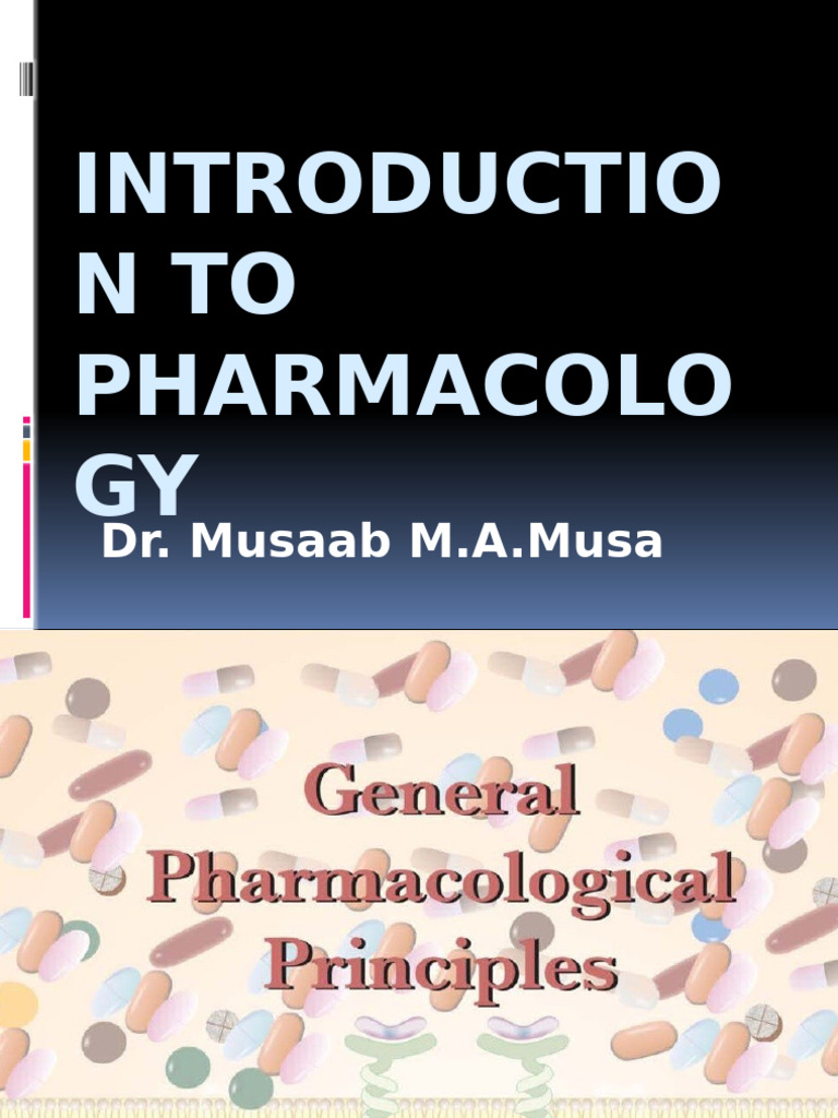 Introduction To Pharmacology | PDF | Pharmacology | Topical Medication
