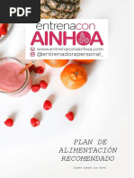 Menú Semanal Futurlife 08 | PDF | Cocina, comidas y vino | Salud y ...