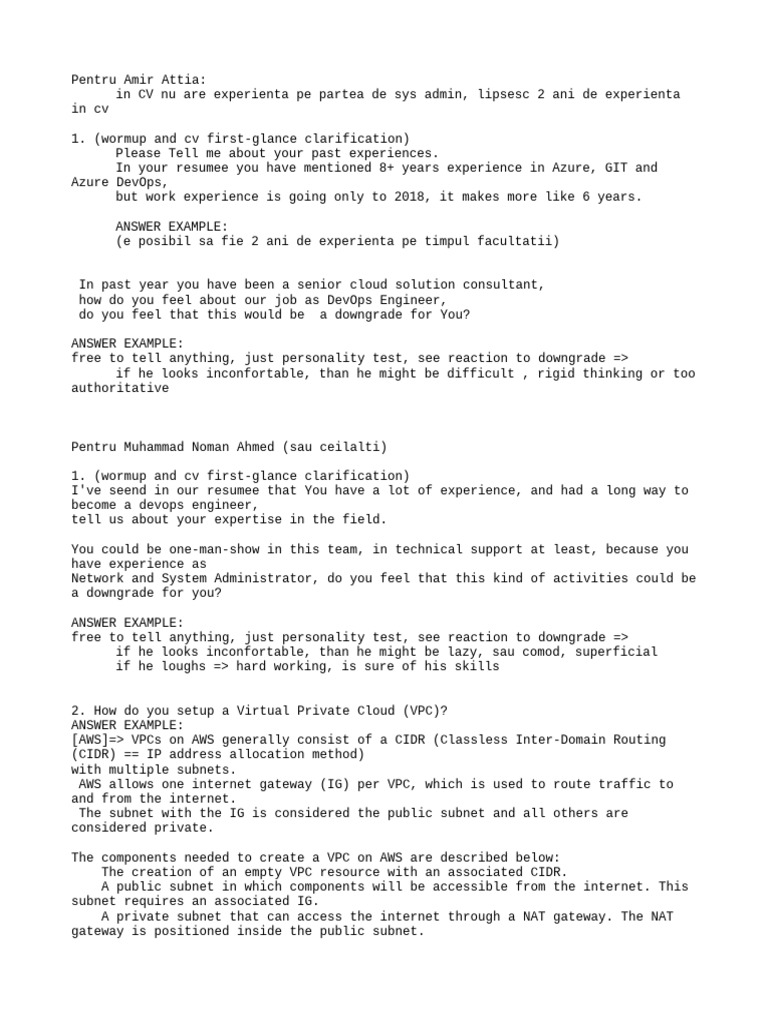 _INTREBARI_INTERVIU | PDF | Computing | Software Engineering