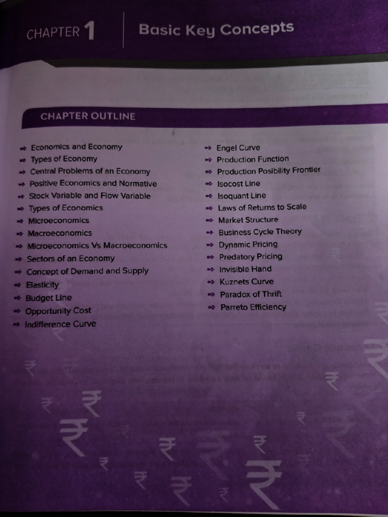 Chapter 1 Basic Key Concepts | PDF