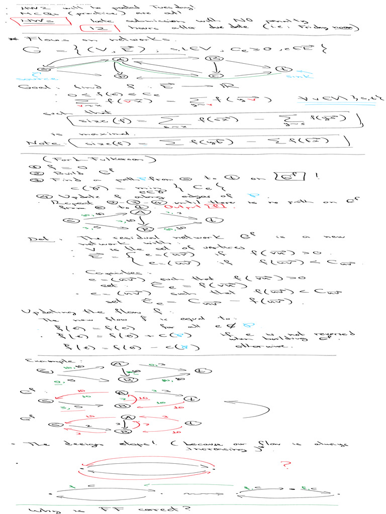 Lecture 4 (Flows I) | PDF