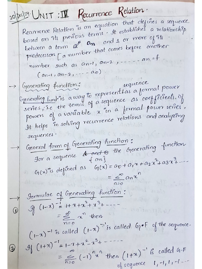 dm unit 4(my notes) | PDF