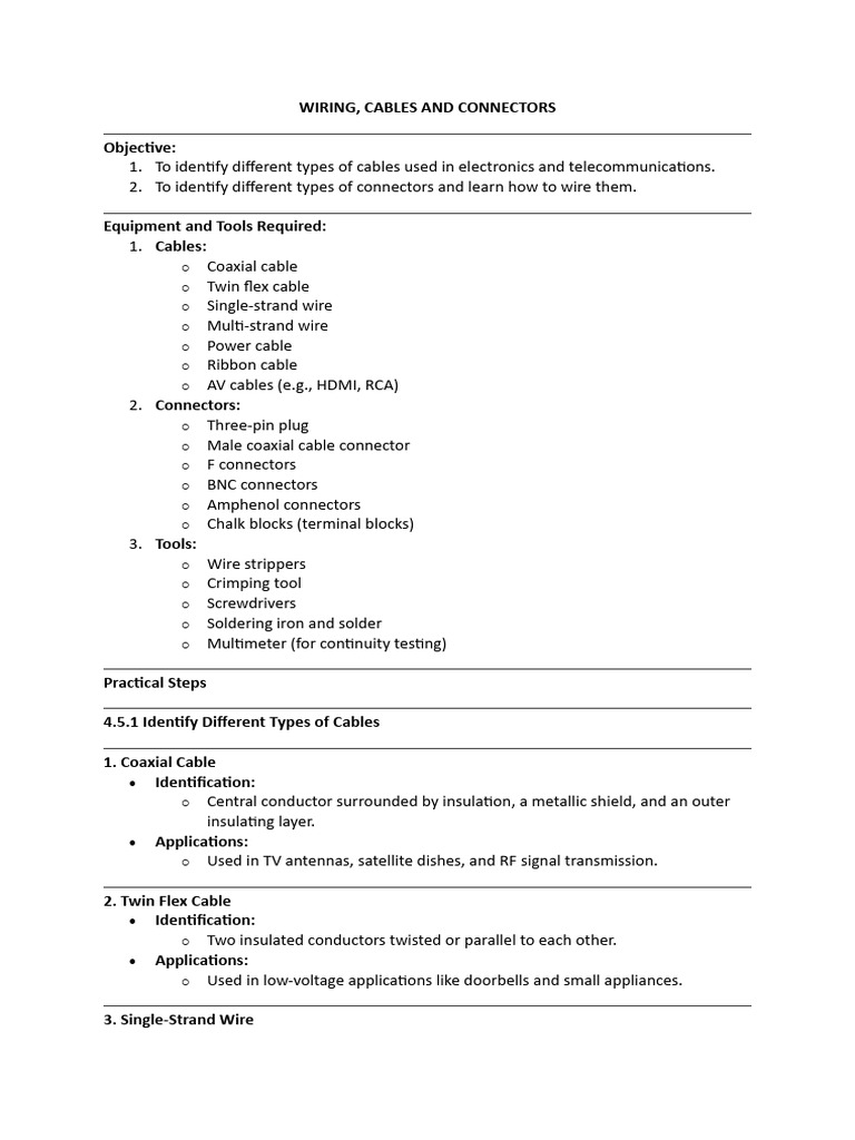 Wiring | PDF | Electrical Connector | Electrical Wiring