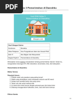 Soal Denah Kelas 3 IPAS | PDF
