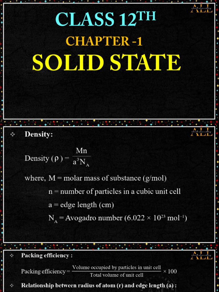 167) (FORMULA SHEET) CHAPTER - 1pdf | PDF