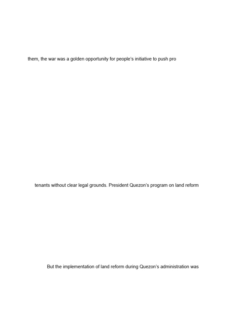 Japanese Occupation and Land Reform (1942-1945) | PDF | Leasehold ...