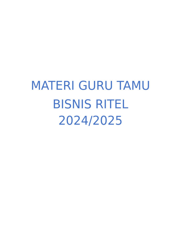 Cover Materi Guru Tamu | PDF