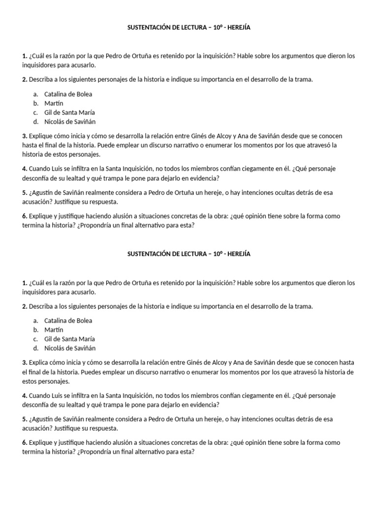 Plan Lector 10 | PDF | Orgullo y prejuicio