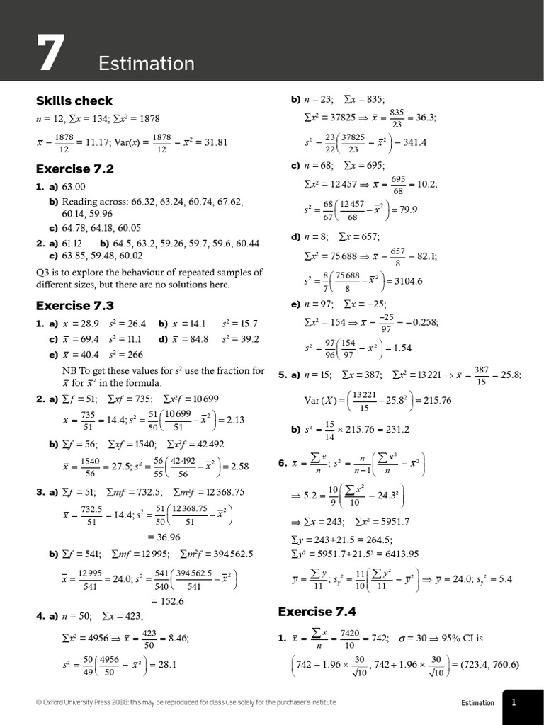 chapter 7nbbhgj | PDF | Bias Of An Estimator | Probability Theory