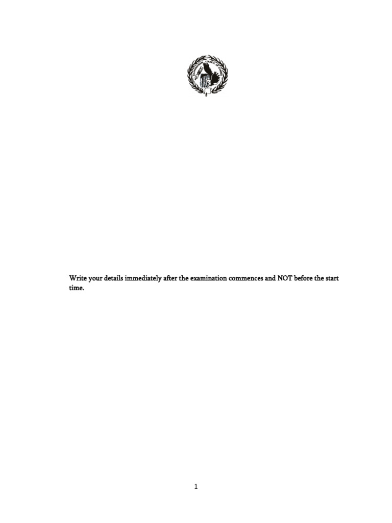 Grade 9 External Exam Timetable 2025 | PDF