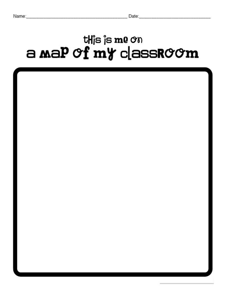 A Map of My Classroom | PDF