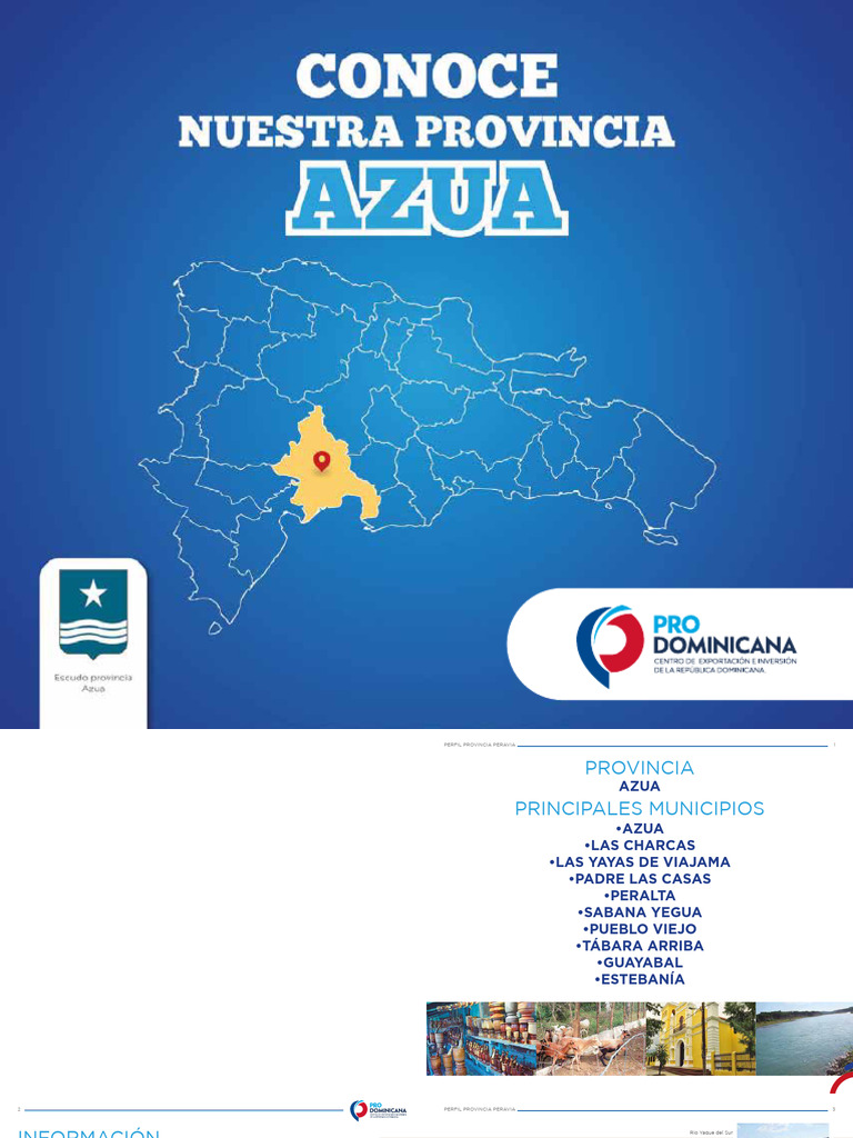 BC - Ficha de Informacion - Provincia Azua | PDF