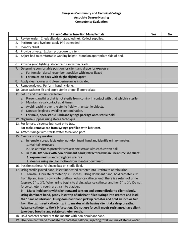Urinary Catheter Insertion Guide | PDF | Catheter | Urology