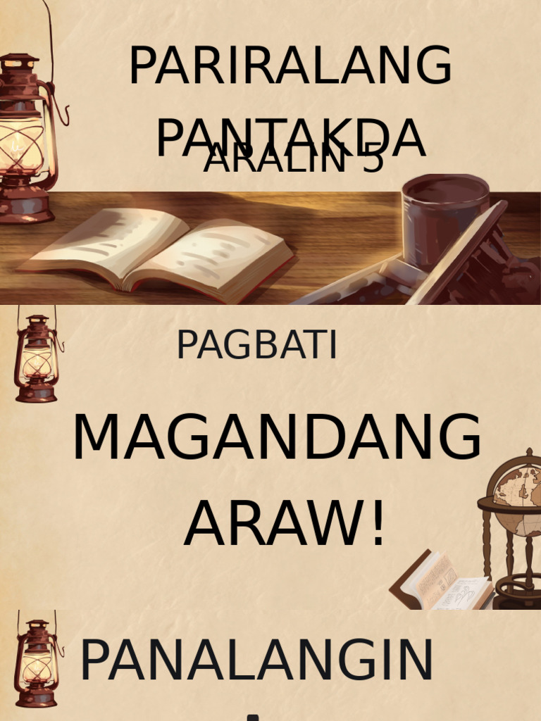 Pariralang Pantakda | PDF
