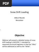 Jabacus - Snow Drift Load - Obstruction - Calculator - RTU 3&4 | PDF