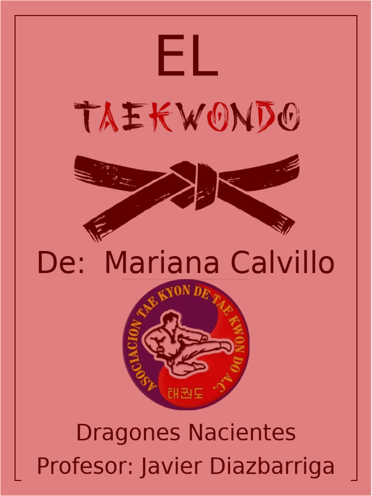 Tesis Taekwondo | PDF | Taekwondo | Flexibilidad (anatomía)